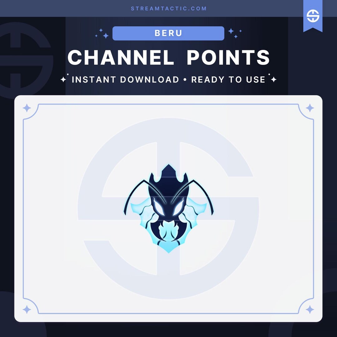 Beru Channel Points | Anime Emotes | Instant Download | Ready-made ...