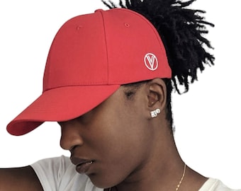 Khaki Backless Satin Lined Adjustable Baseball Cap Hat for Women With ...