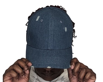 Black Backless Satin Lined Adjustable Baseball Cap Hat for Women With ...