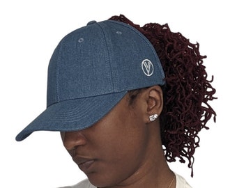 Khaki Backless Satin Lined Adjustable Baseball Cap Hat for Women With ...