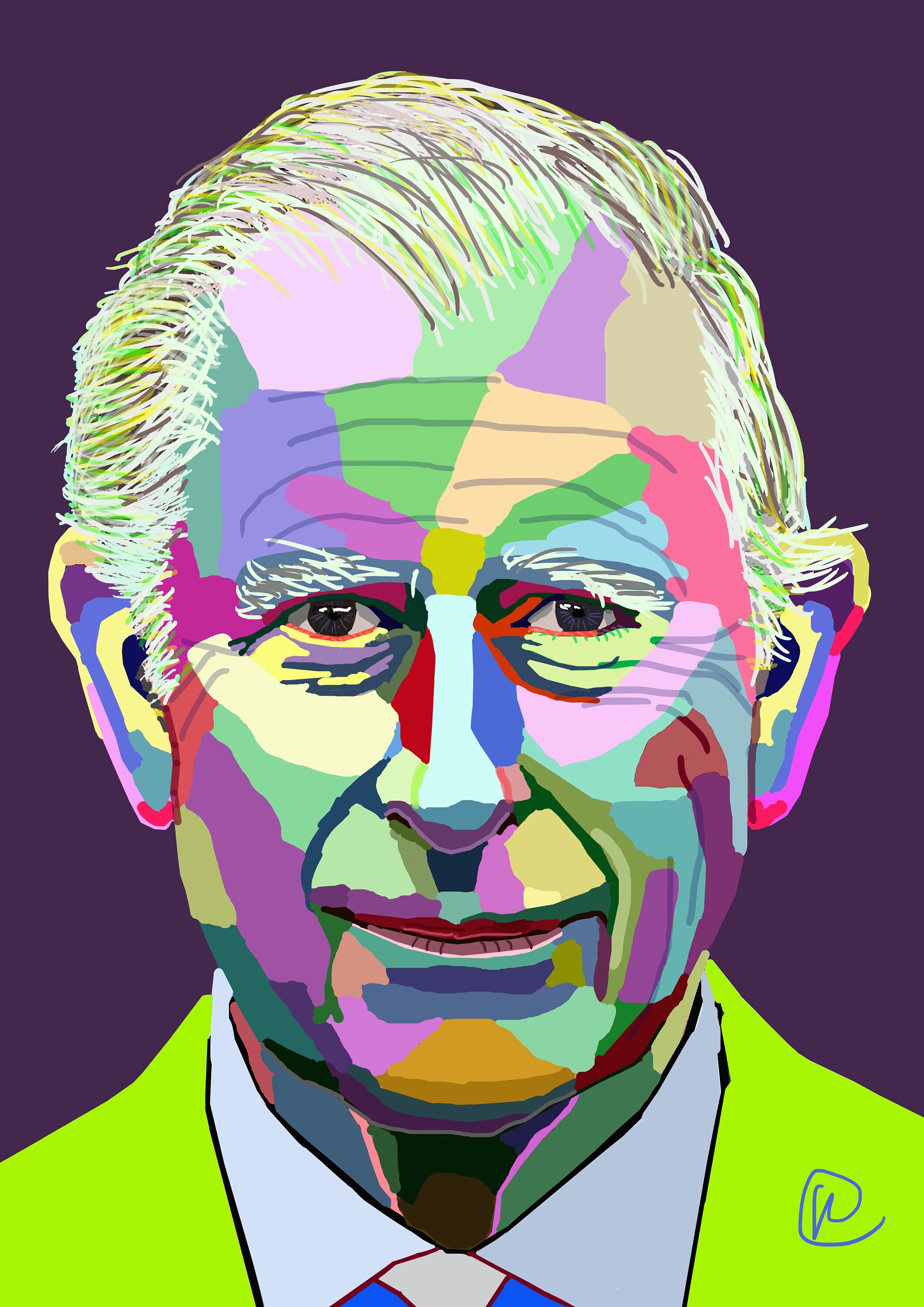 King Charles III Pop Art - Etsy UK