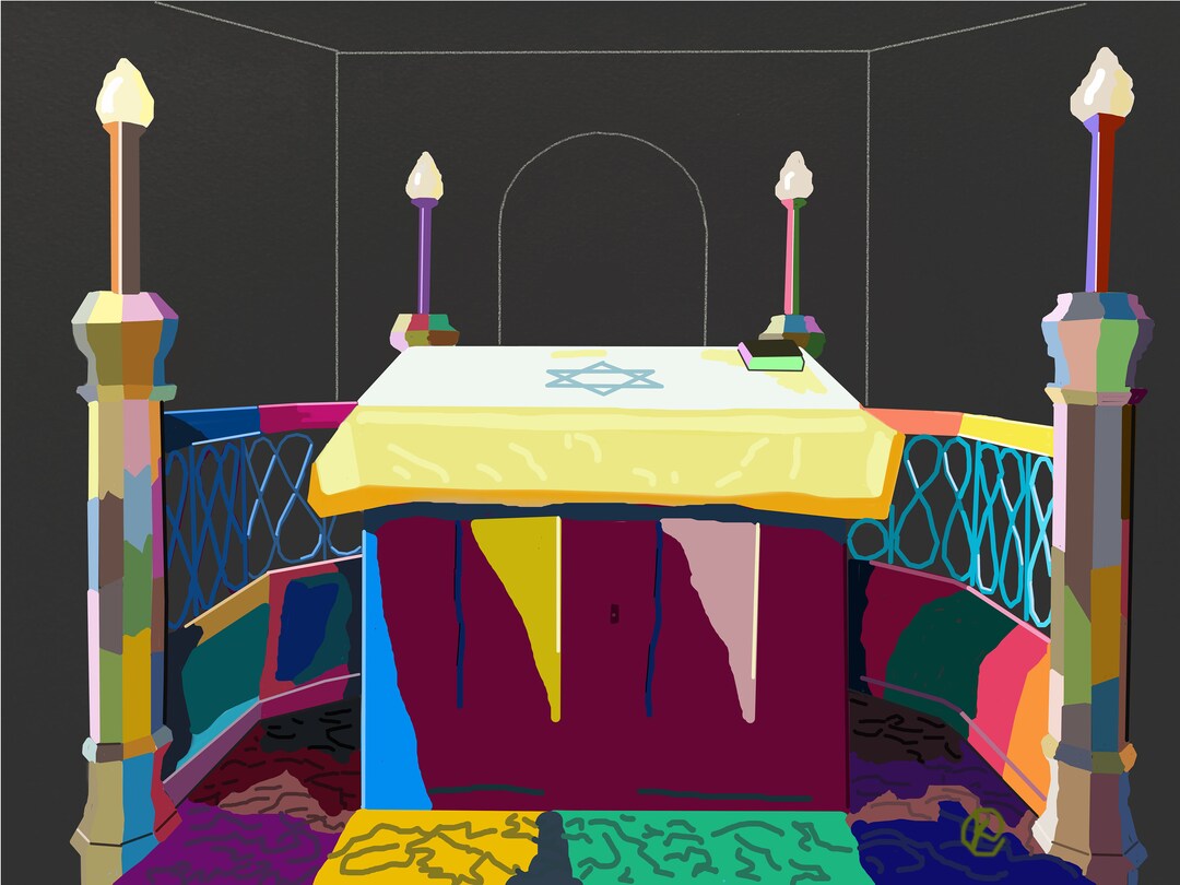 Bimah and Reading Desk at Chatham Synagogue (50% of Sale Will Be ...