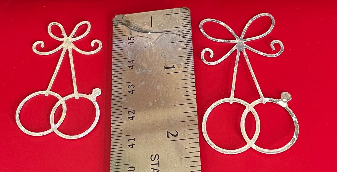 Wedding Ring Die Cuts in Silver - Etsy