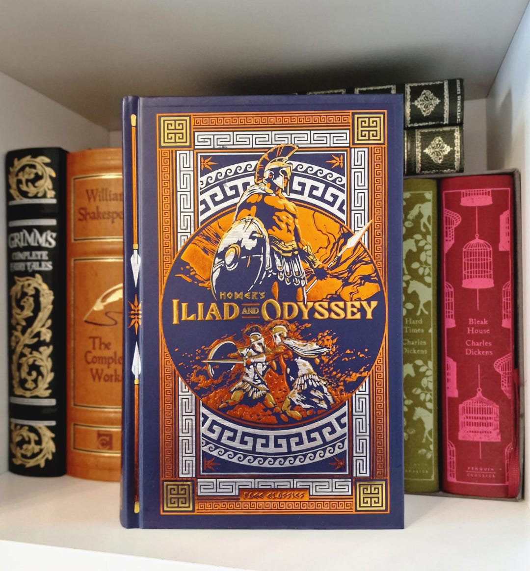 The Iliad and the Odyssey Deluxe Limited Edition Book - Etsy UK