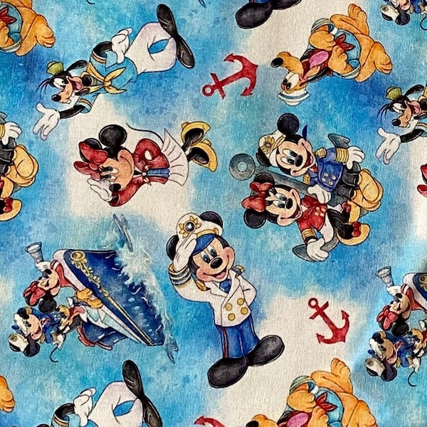 Mickey Mouse Fabric Panel - Etsy