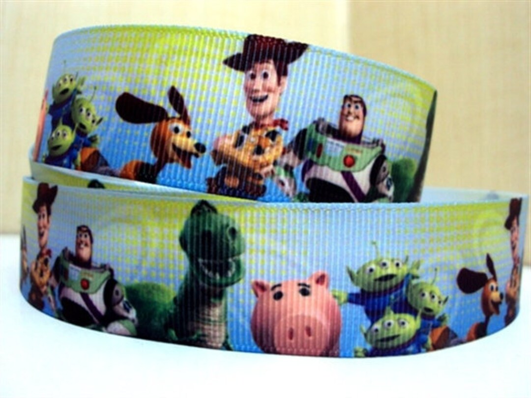 Disney Toy Story Ribbon 1 High Quality Grosgrain Ribbon - Etsy