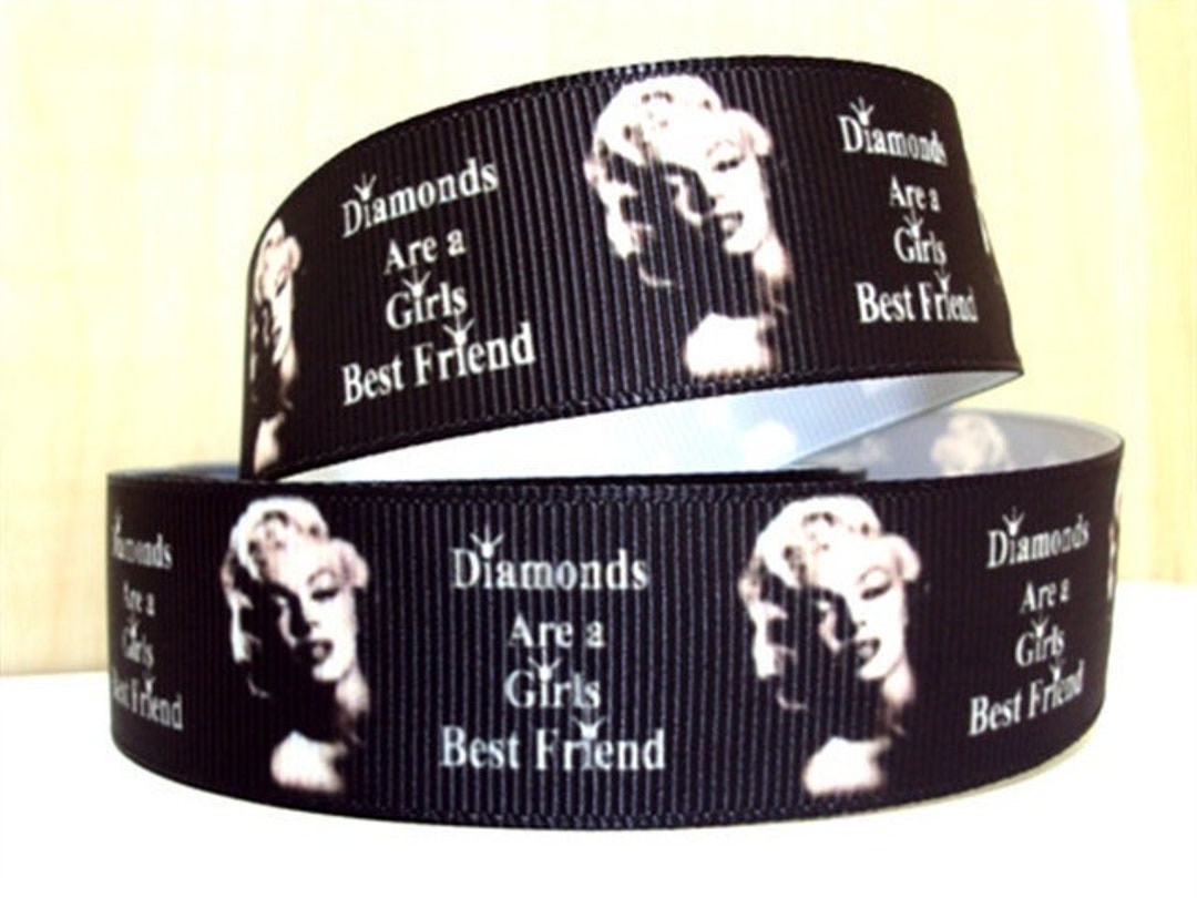 Marilyn Monroe Ribbon 1" High Quality Grosgrain Ribbon by the Yard ...