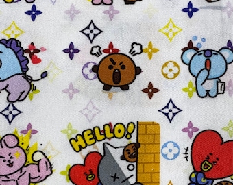 Bt21 Fabric | Etsy