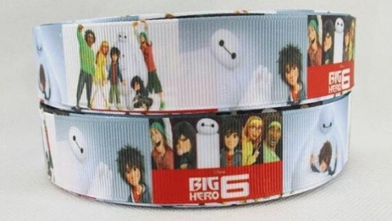 Disney Big Hero Six Ribbon 1 High Quality Grosgrain - Etsy