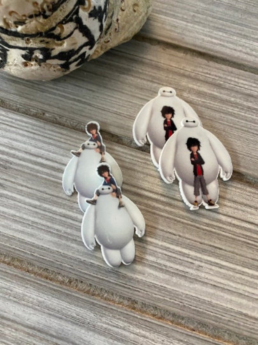 Disney Big Hero Six Baymax Inspired Flat Back Planar Resin - Etsy