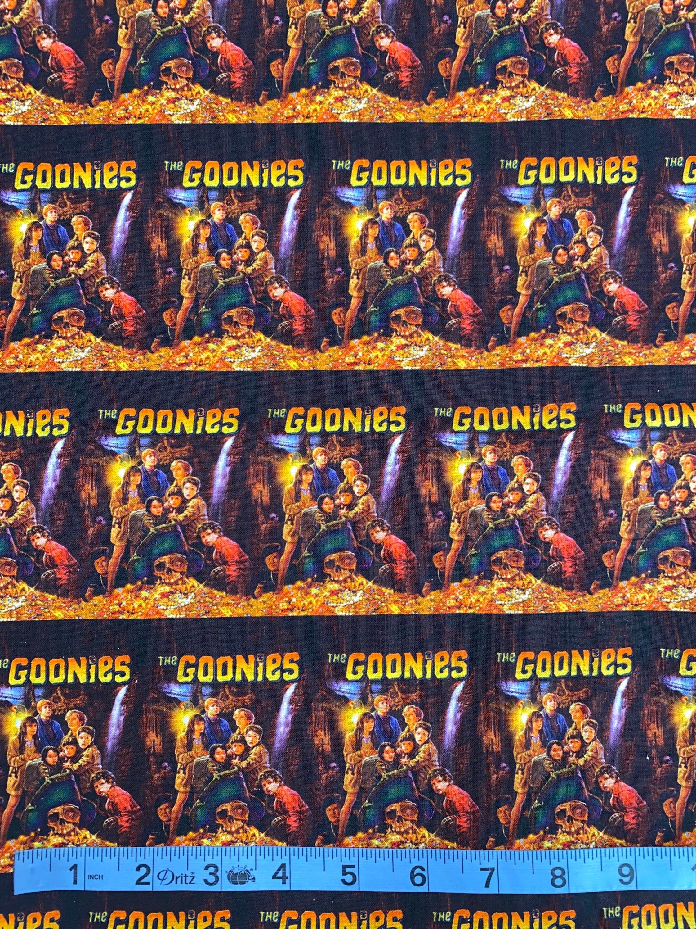 The Goonies Fabric 100% Cotton Fabric by the Yard Classic 80s - Etsy