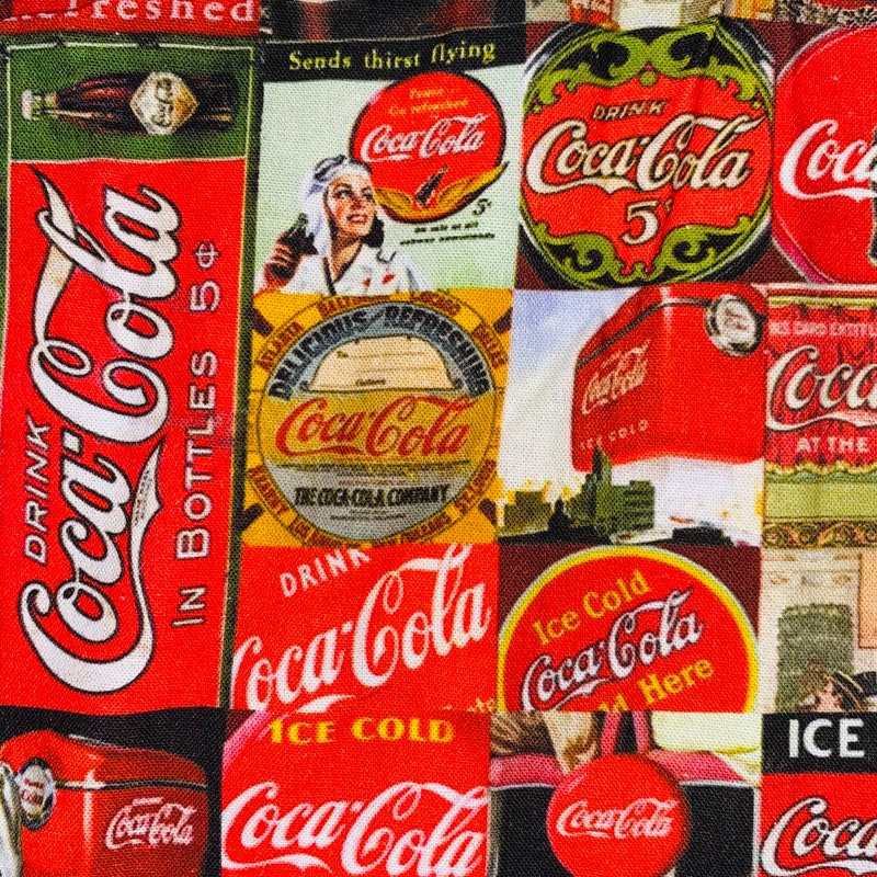 Coca Cola Fabric - Etsy