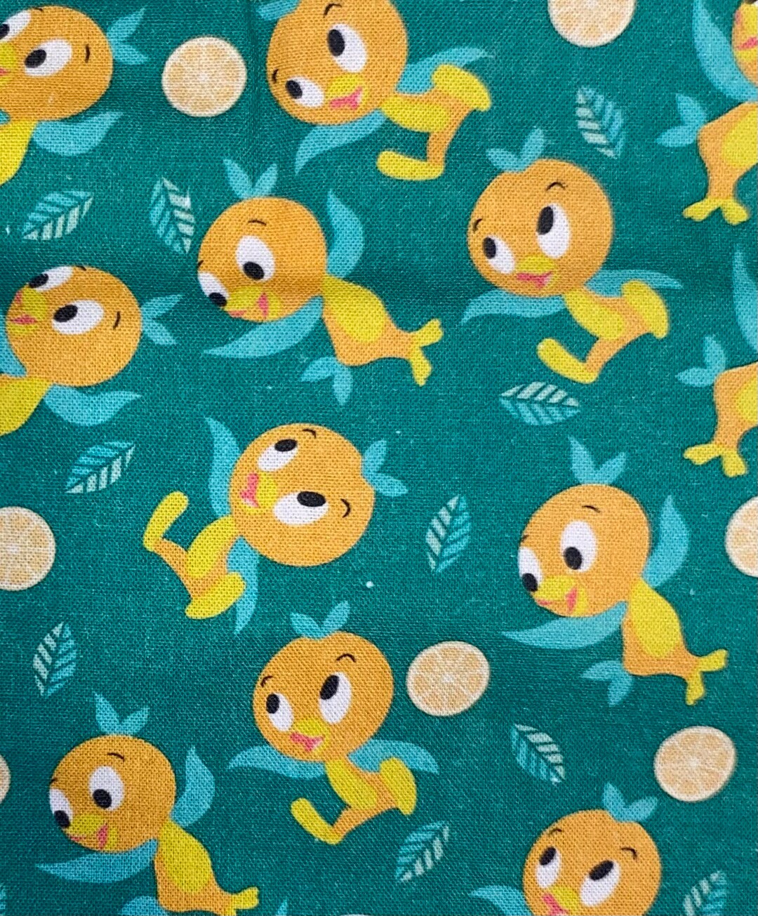 Disney Orange Bird Fabric 100% Cotton Fabric by the Yard Disney Magic ...