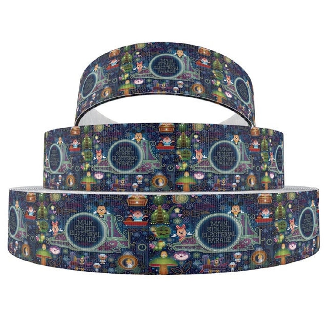 Disney Main Street Electrical Parade Ribbon 1", 1.5" and 2" High ...