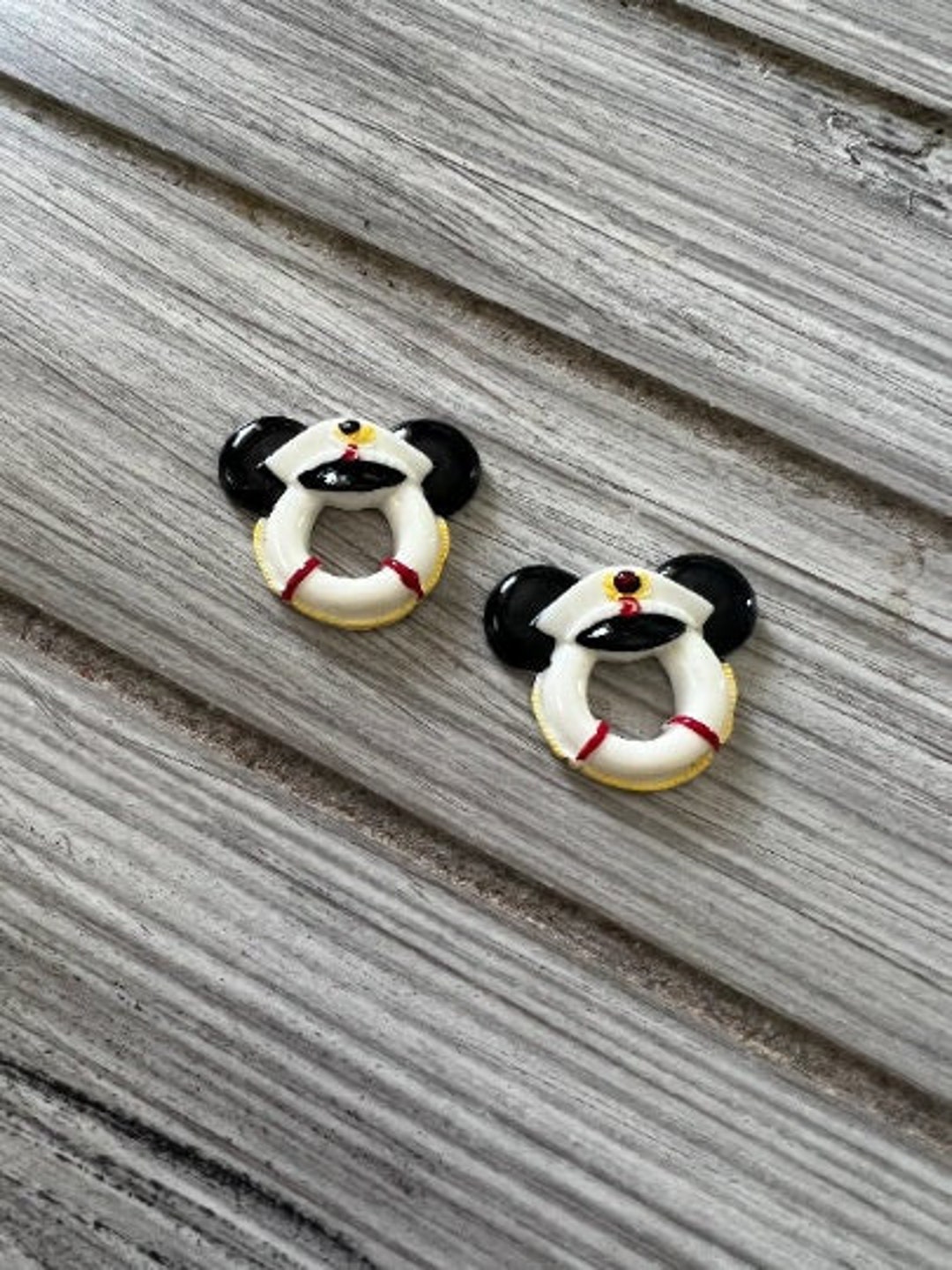 3D Disney Mickey Mouse Sailor Cruise Resin Flat Back Planar Resin Hair ...
