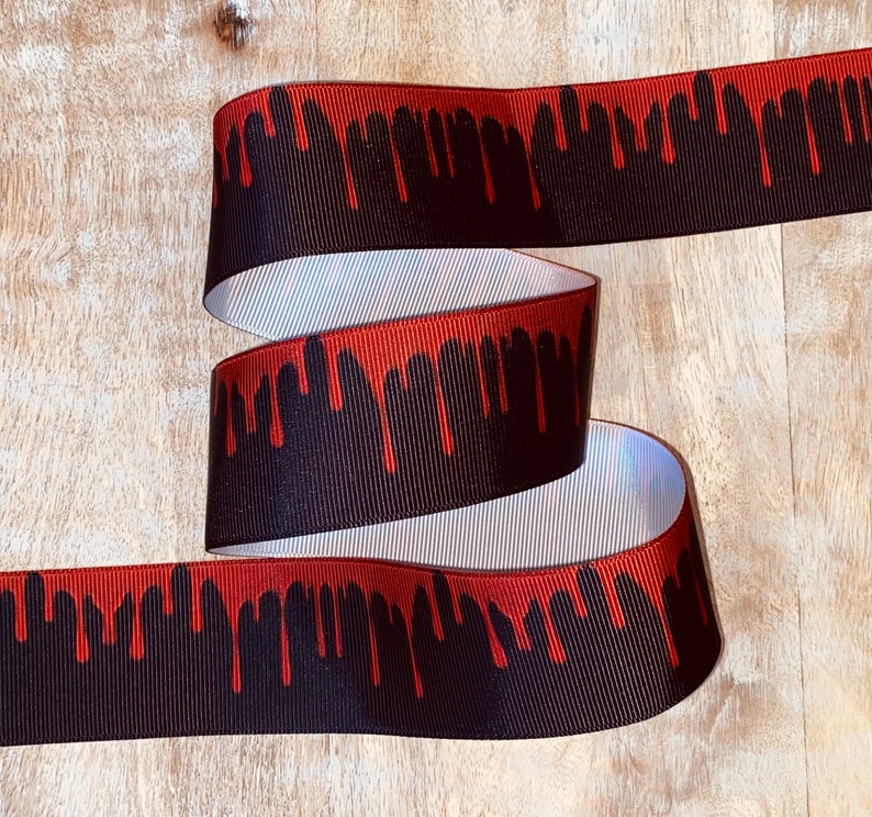 Halloween Ribbon 1" & 1.5" Grosgrain Ribbon by the Yard High Quality ...