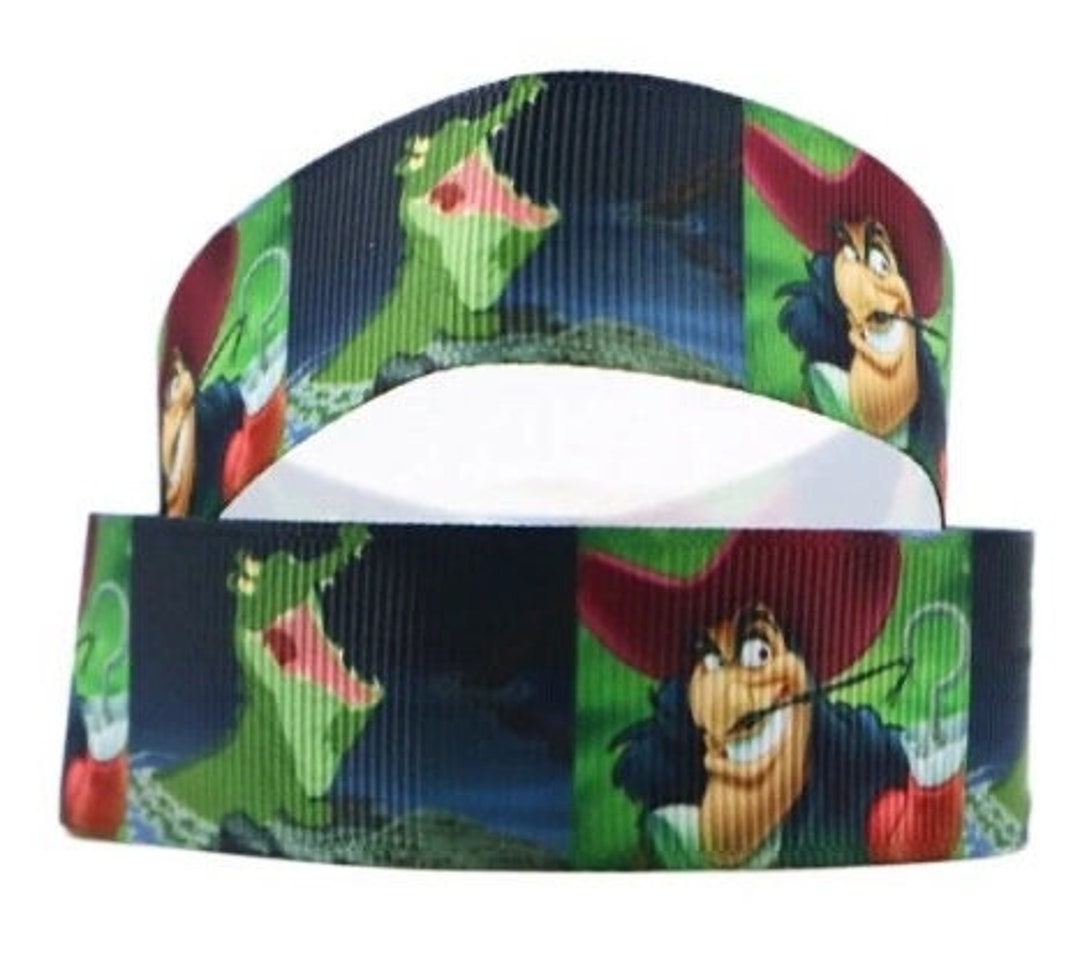 Disney Peter Pan Ribbon 1" High Quality Grosgrain Ribbon by the Yard ...