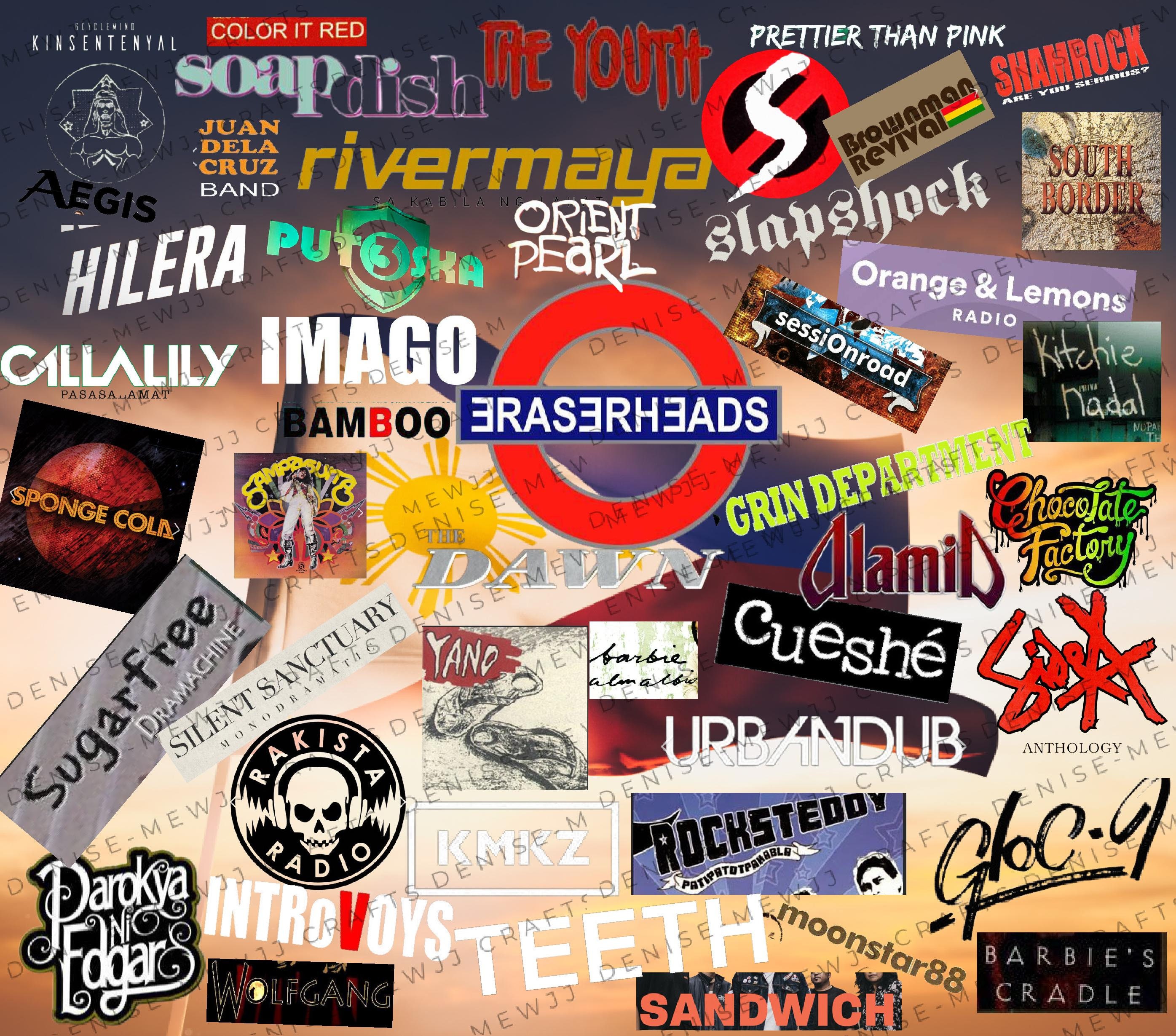 Philippines Rock Band, Filipino Rakista, Pinoy Rock Band Wrap Image PNG ...