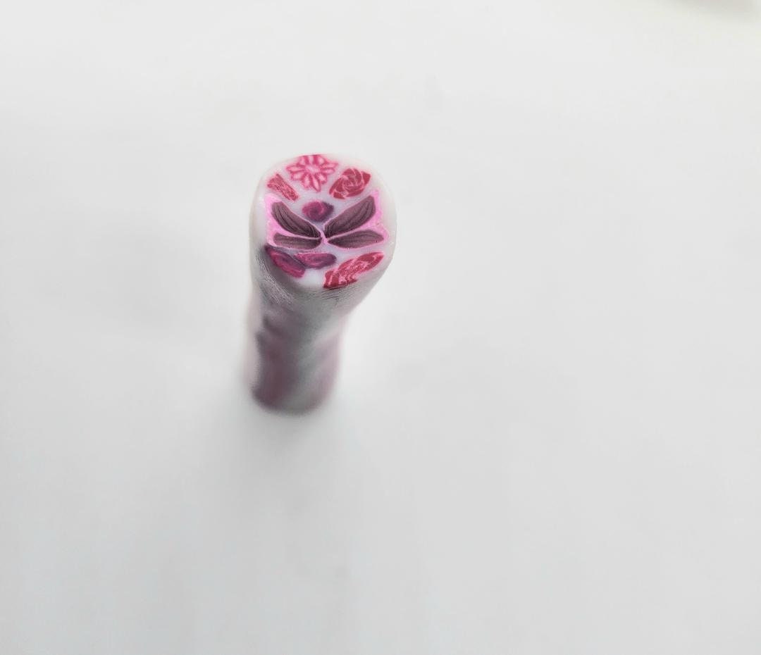 Folk Art Cane , Tiny Cane . Float Pen Art - Etsy