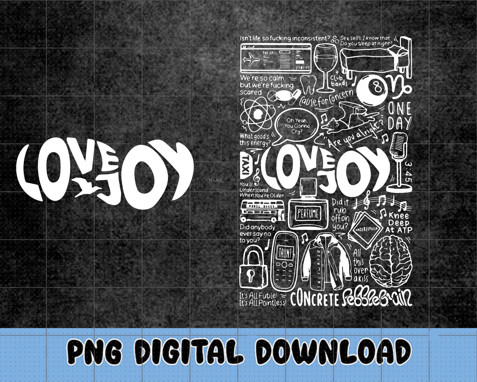 Lovejoy PNG Lovejoy Tour 2023 Png Lovejoy Band Tour Png - Etsy