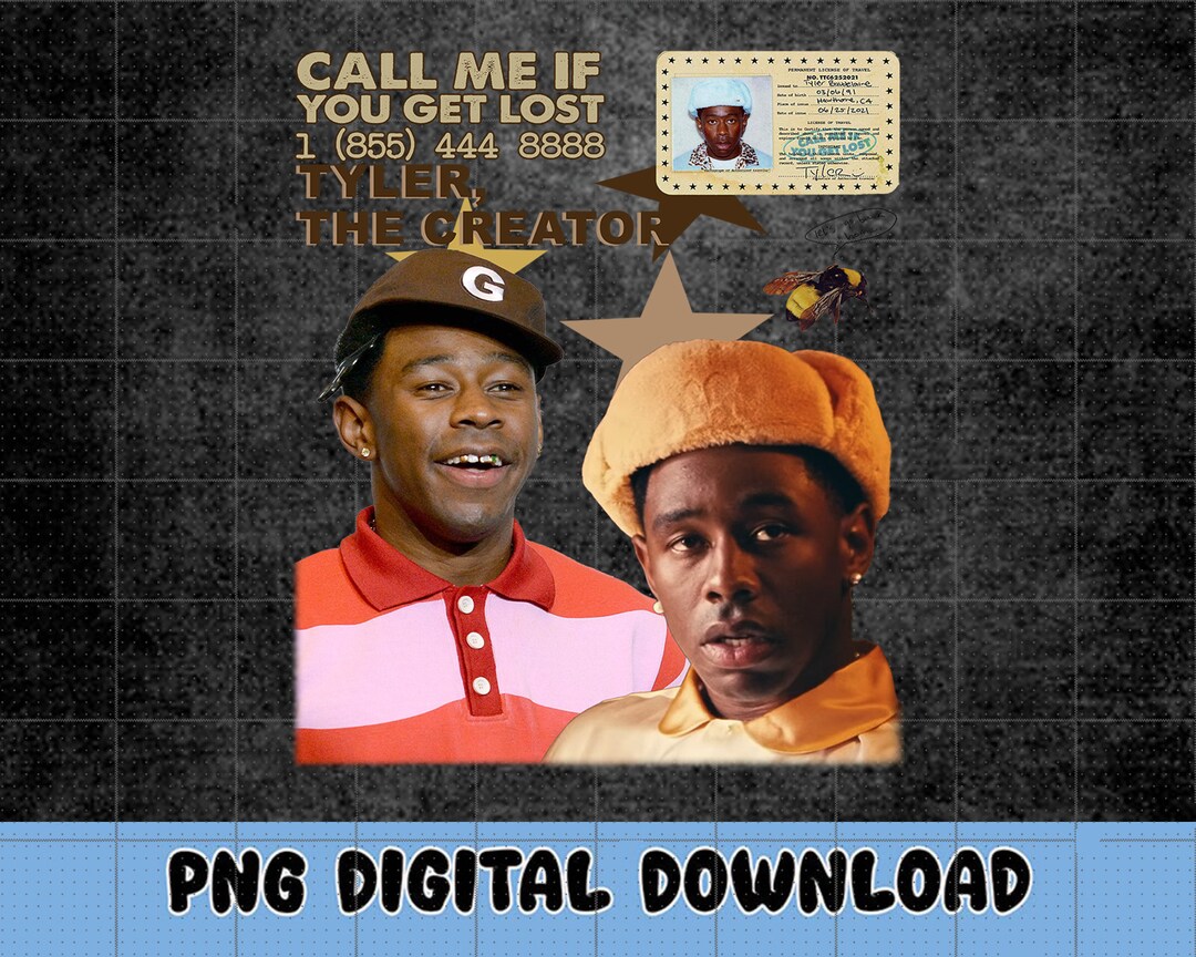 Vintage Tyler the Creator Png Tyler the Creator Rap Singer - Etsy