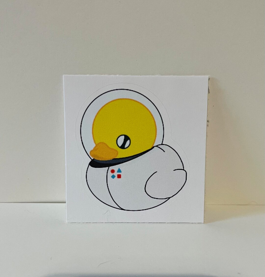 Astro Rubber Duck Sticker - Etsy