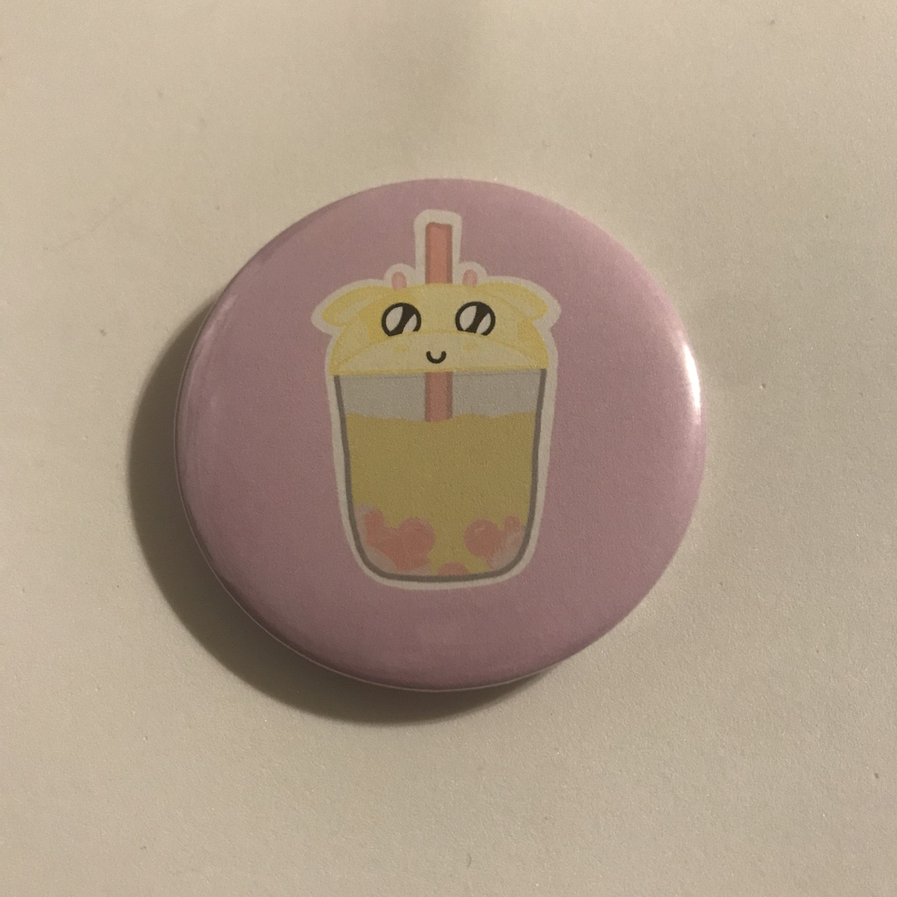 Boba Tea Button Set/bunny Boba/penguin Boba/cow Boba/frog Boba/elephant ...