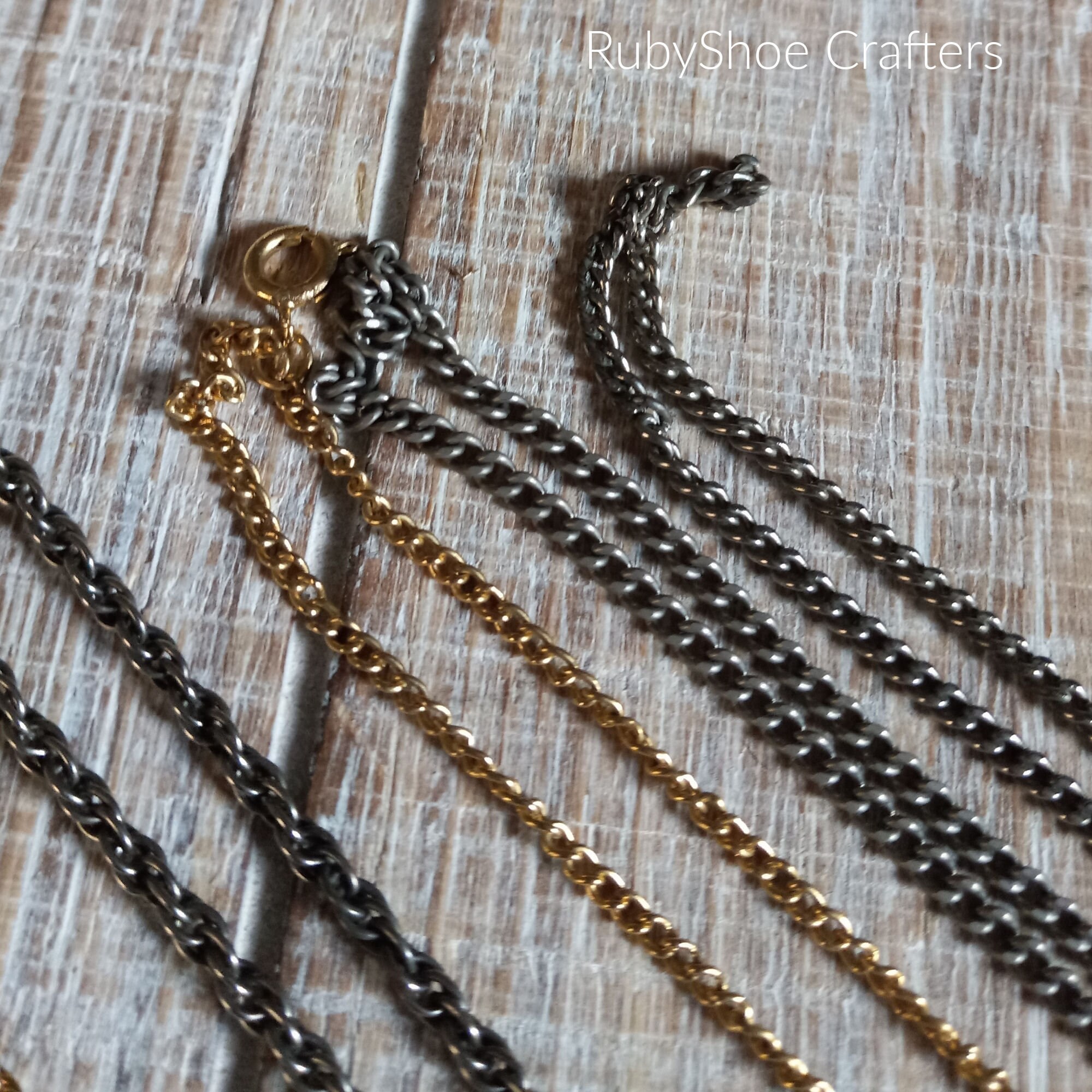 Sold as Lot. Vintage Chains. Necklace Chains. Sold as Lot. - Etsy