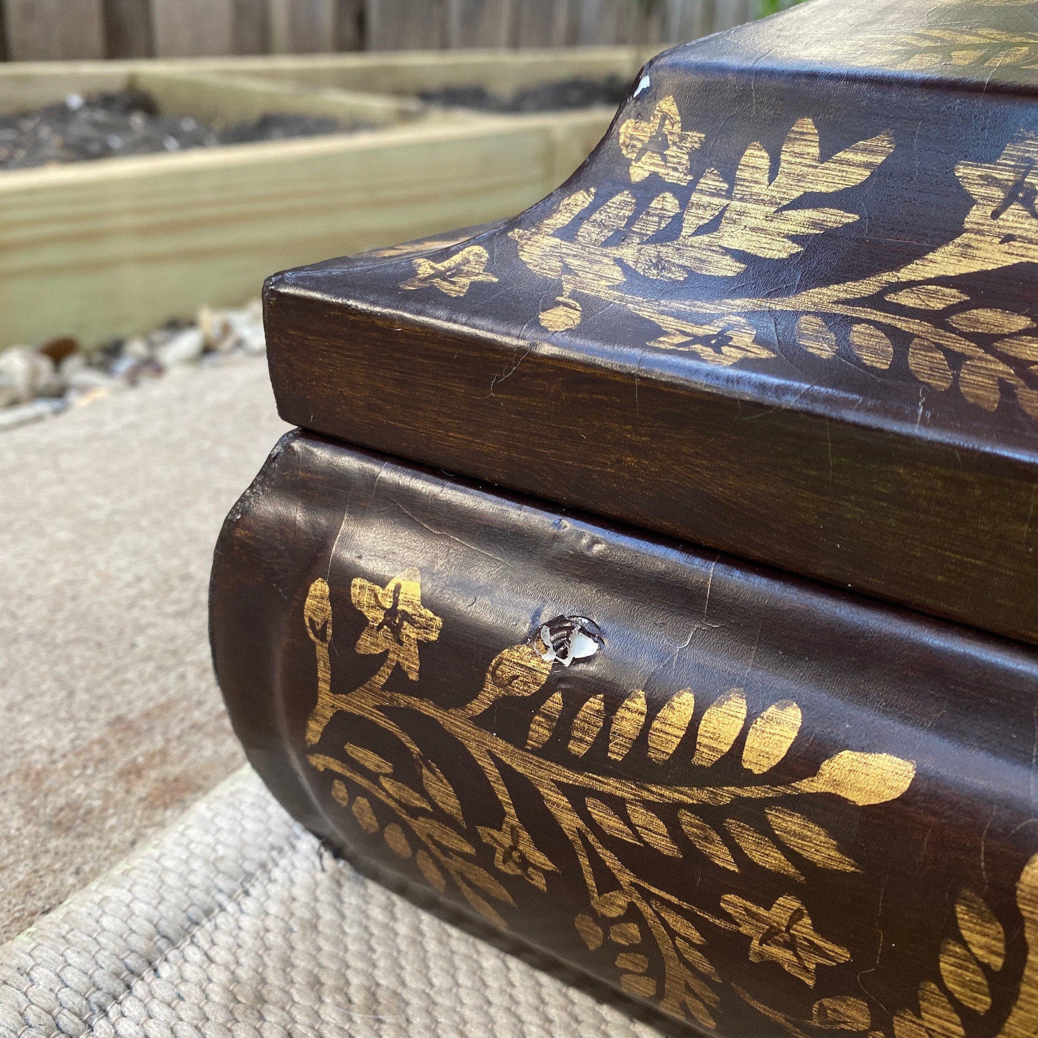 Vintage Chinese Oriental Decorative Box - Etsy