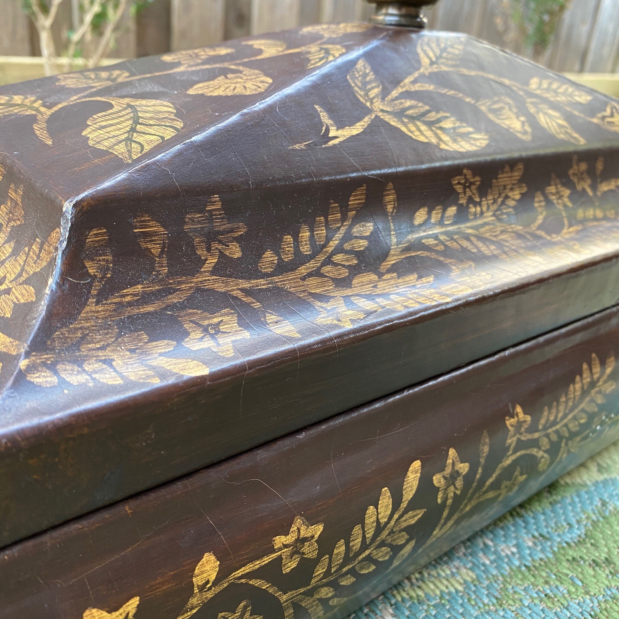 Vintage Chinese Oriental Decorative Box - Etsy