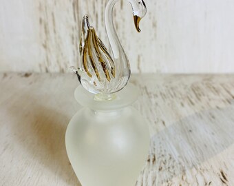 Swan Perfume Bottle - Etsy