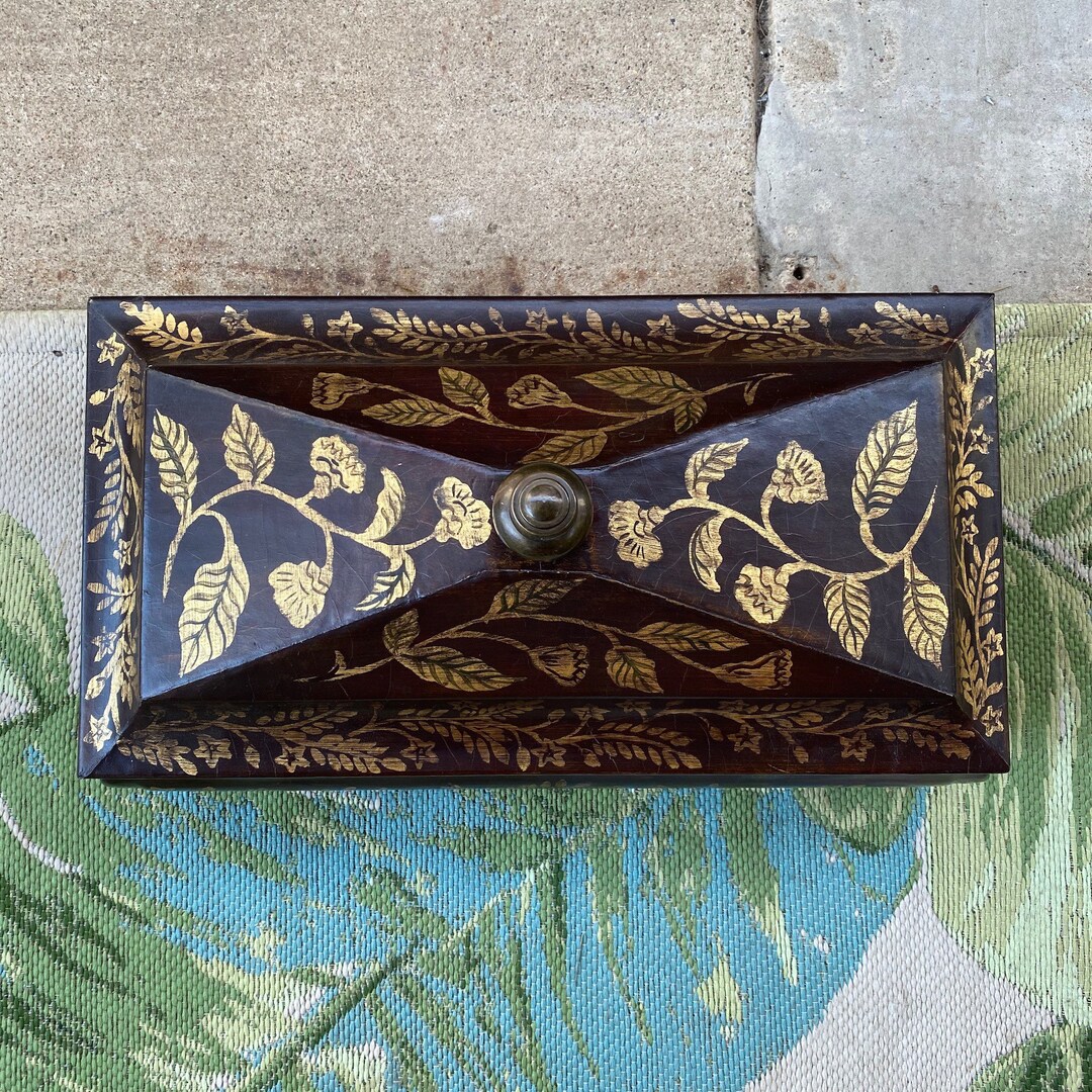 Vintage Chinese Oriental Decorative Box - Etsy