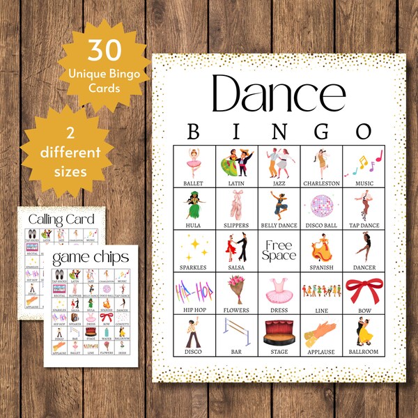 Disco Bingo Card - Etsy UK