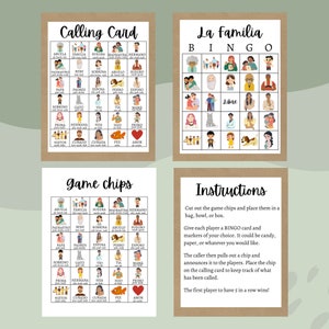 Spanish Bingo Games Bundle, Printable Spanish Learning Activity for ...