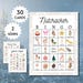 Nutcracker Bingo Cards, Printable Holiday Party Game, Christmas Ballet ...