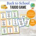 School Finish the Phrase Game, Printable Back to School Activity ...