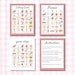 Picnic Bingo Cards, Printable Summer Party Game for Kids, Teens, and ...