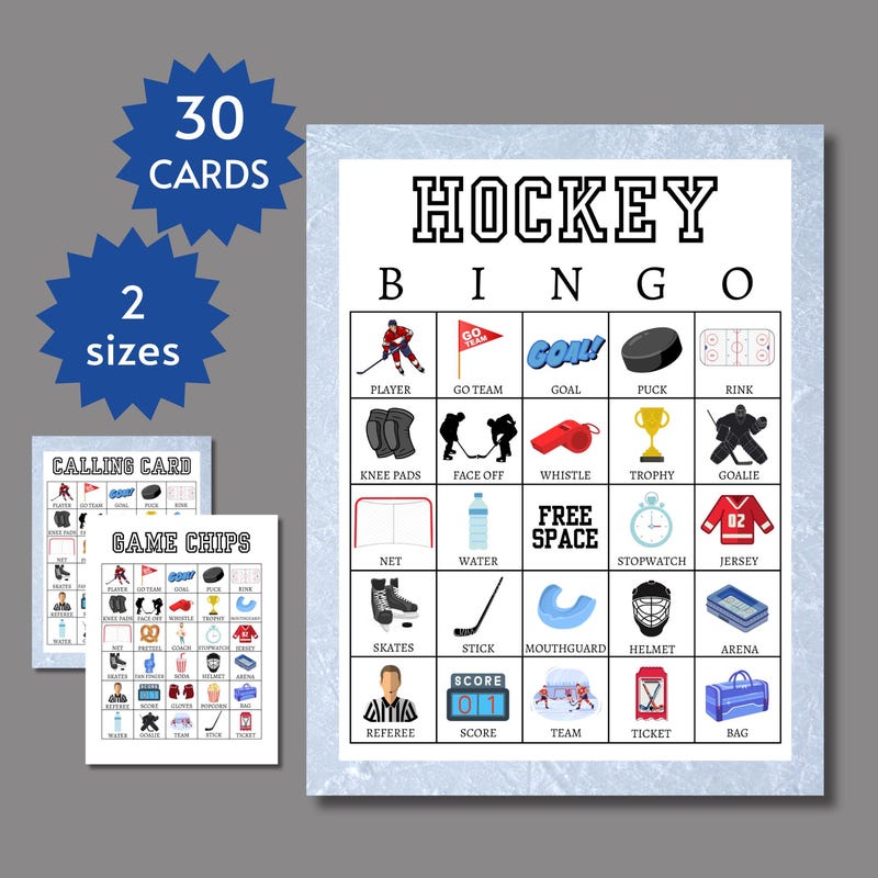 Kids Hockey Pdf Prints - Etsy