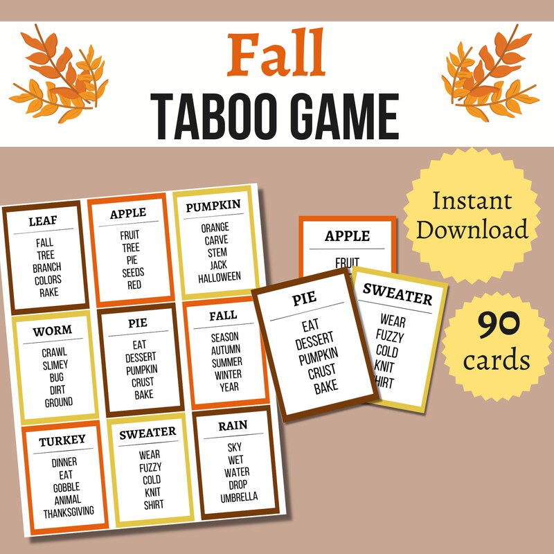 Thanksgiving Jeopardy - Etsy