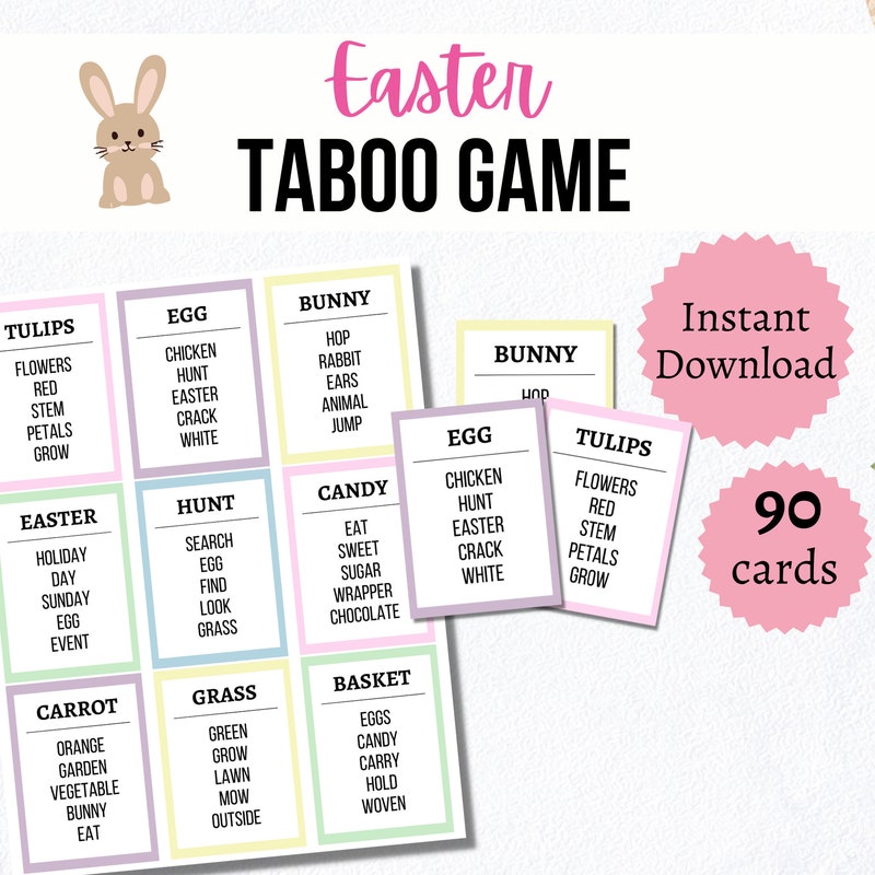 Easter Party Game - Etsy