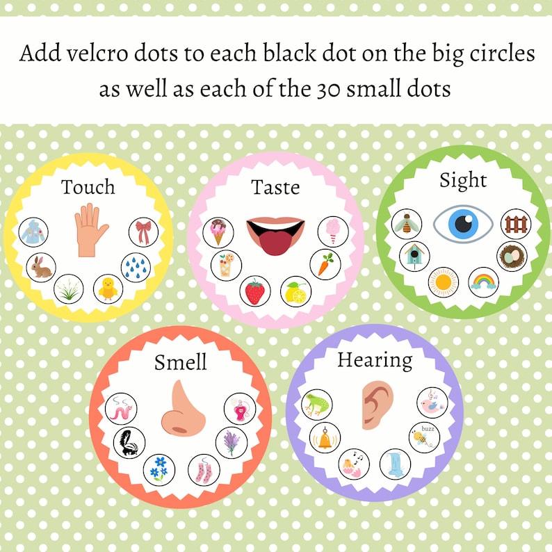 Spring Five Senses Sorting Activity for Kids, Printable Springtime ...