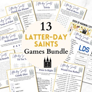 Latter-day Saints Games, LDS Games for Kids, Teens, and Adults ...