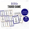 Bible Five Second Game, Printable Bible Game for Kids, Teens, and ...