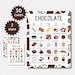 Chocolate Bingo Cards, Printable Chocolate Party Game for Kids and ...