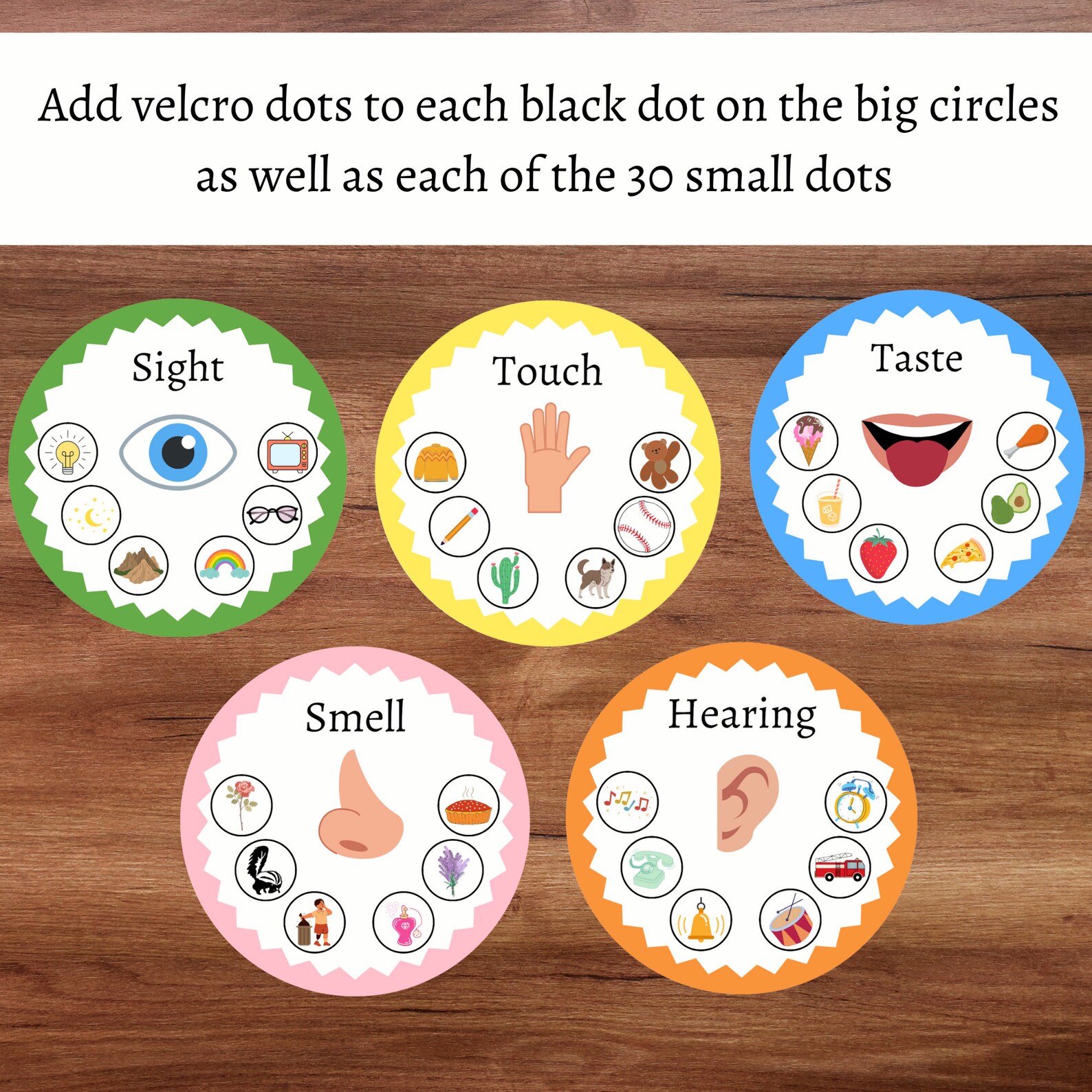 Five Senses Sorting Activity, 5 Senses Learning Game for Kids ...