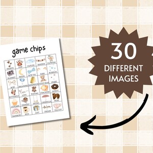 Teddy Bear Bingo Cards, Printable Baby Shower Game, Teddy Bear Birthday ...