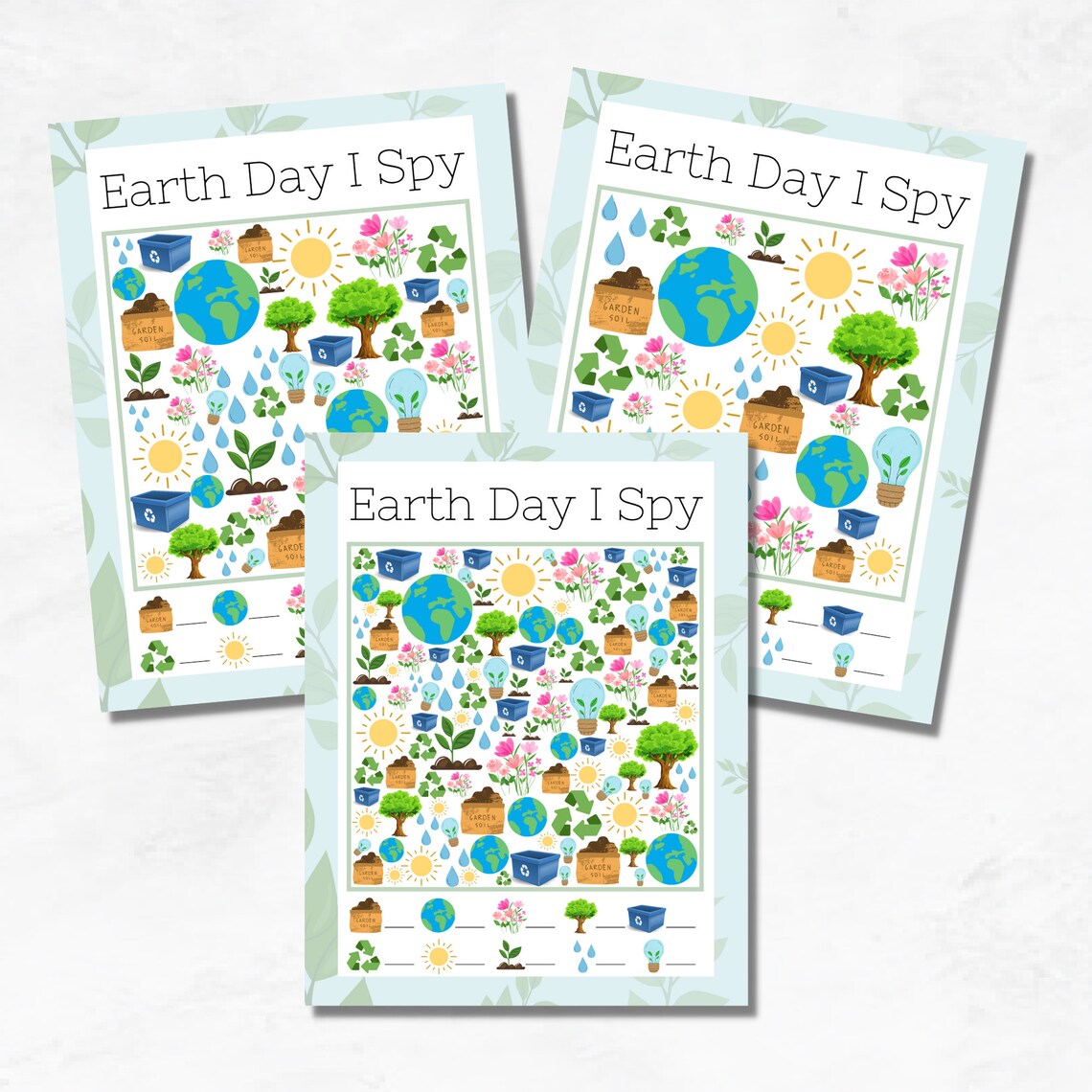 Earth Day I Spy Game, Earth Day Printable, Earth Day Games for Kids ...