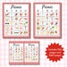 Picnic Bingo Cards, Printable Summer Party Game for Kids, Teens, and ...