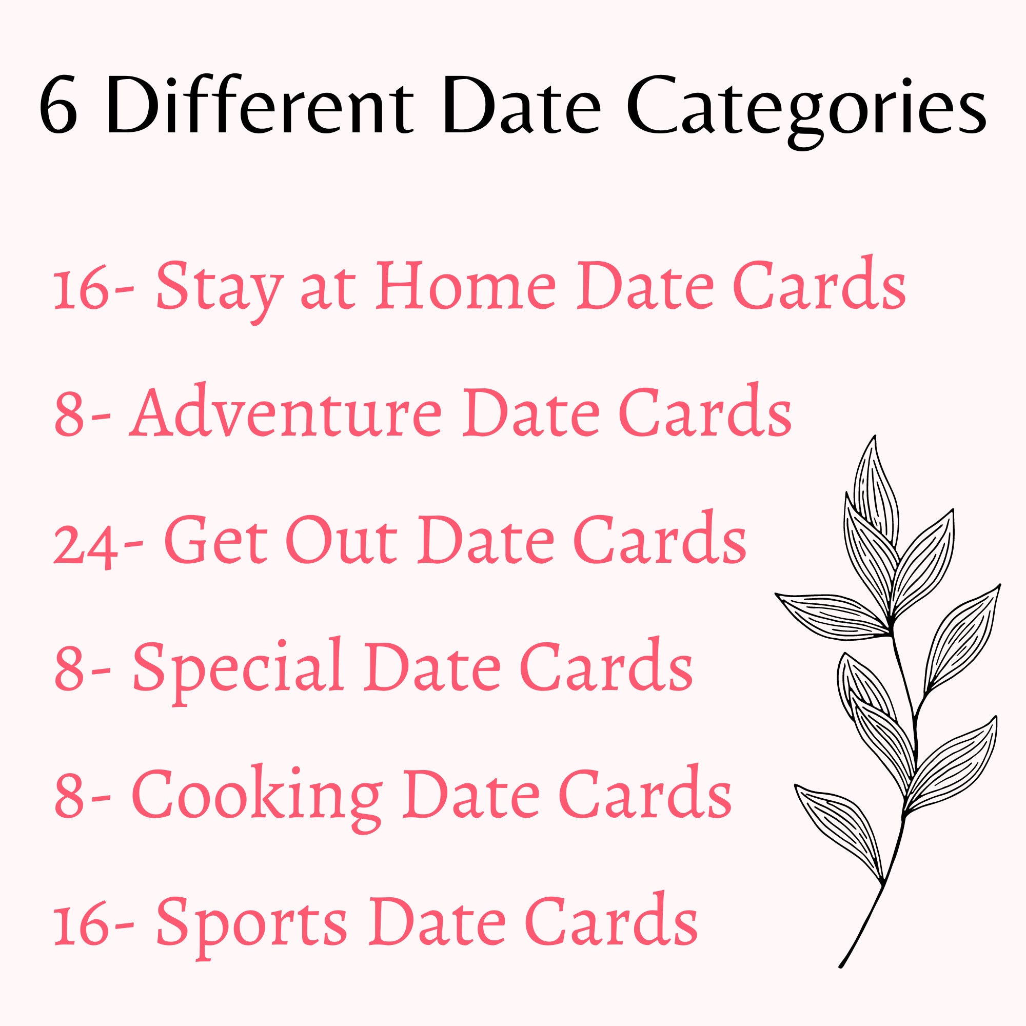 Date Ideas Cards, Printable Couples Date Night Jar Activities ...