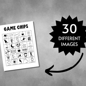 Spooky Bingo Cards, Halloween Party Game for Kids, Teens, and Adults ...